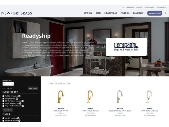 Newport Brass Unveils Redesigned Website for Enhanced User Experience | phcppros